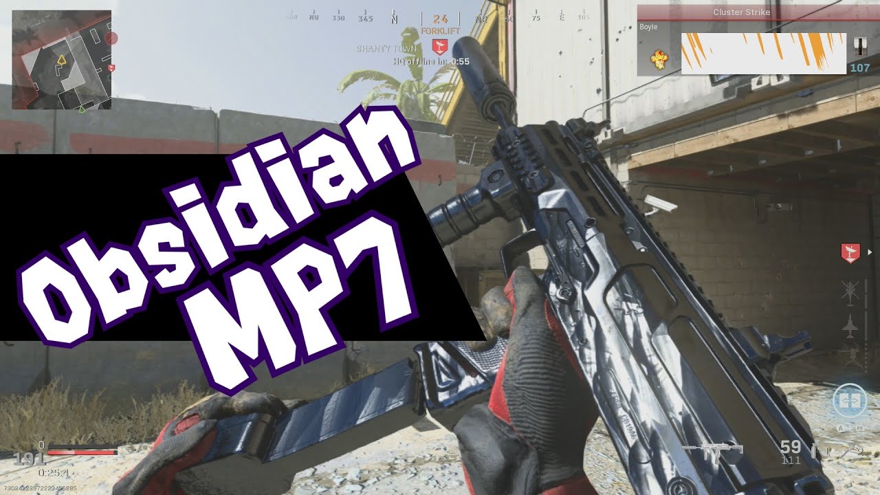 I got my obsidian MP7 (COD MW Matchmaking Is Broken) - YouTube