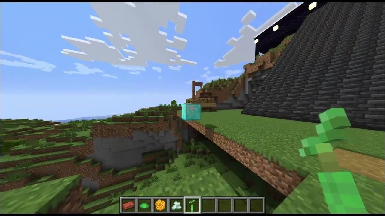 Working Minecraft Gravity Gun (commands only) - YouTube