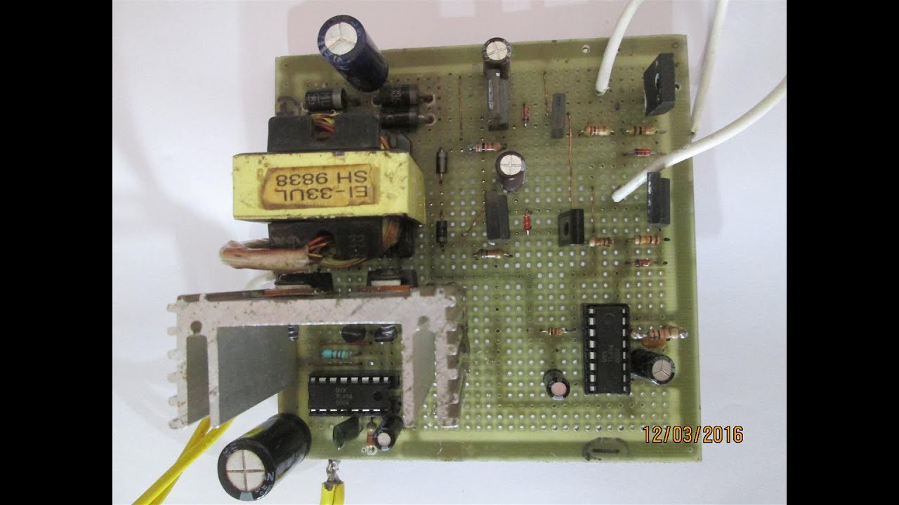 2ª Etapa Inversor PWM Sucata - Ponte H - Parte 2 Final - YouTube