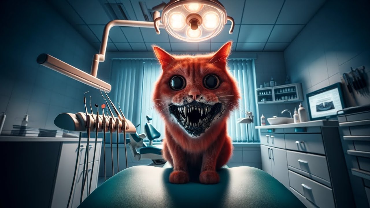 Cat gets cavities from drinking too much Coke#cat - YouTube