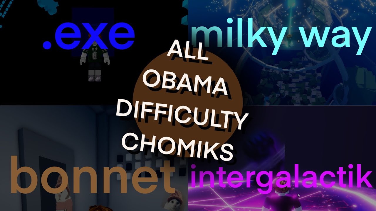 [FTC] ALL OBAMA DIFFICULTY CHOMIKS MEGAGUIDE | Chomik Ultimate Guides ...