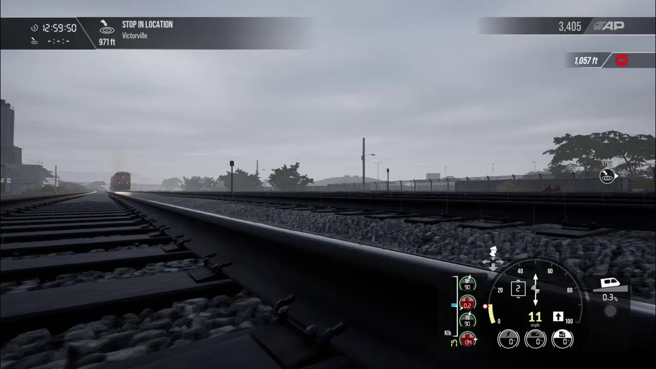 Playing TSW3 Cajon Pass - YouTube