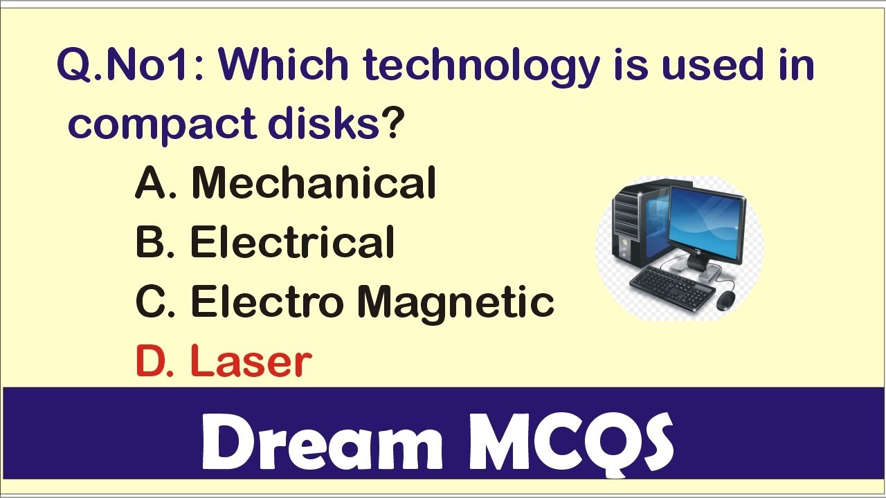 Computer Class 01.Basic MCQS of computer | Most important mcqs of ...