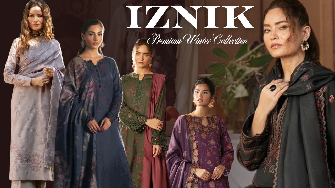 More Iznik Premium Winter Collection – Expertly Stitched & Ready to ...