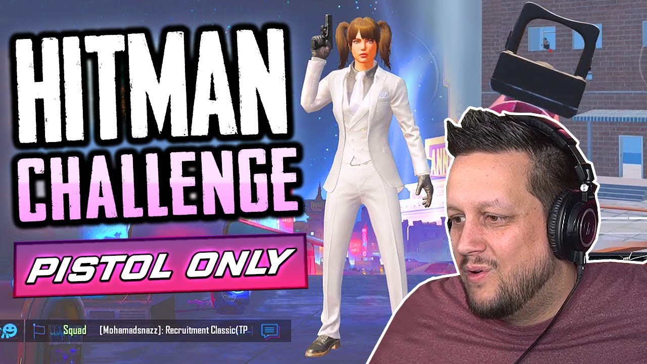 NEW HITMAN SET = HITMAN CHALLENGE - PUBG Mobile - YouTube