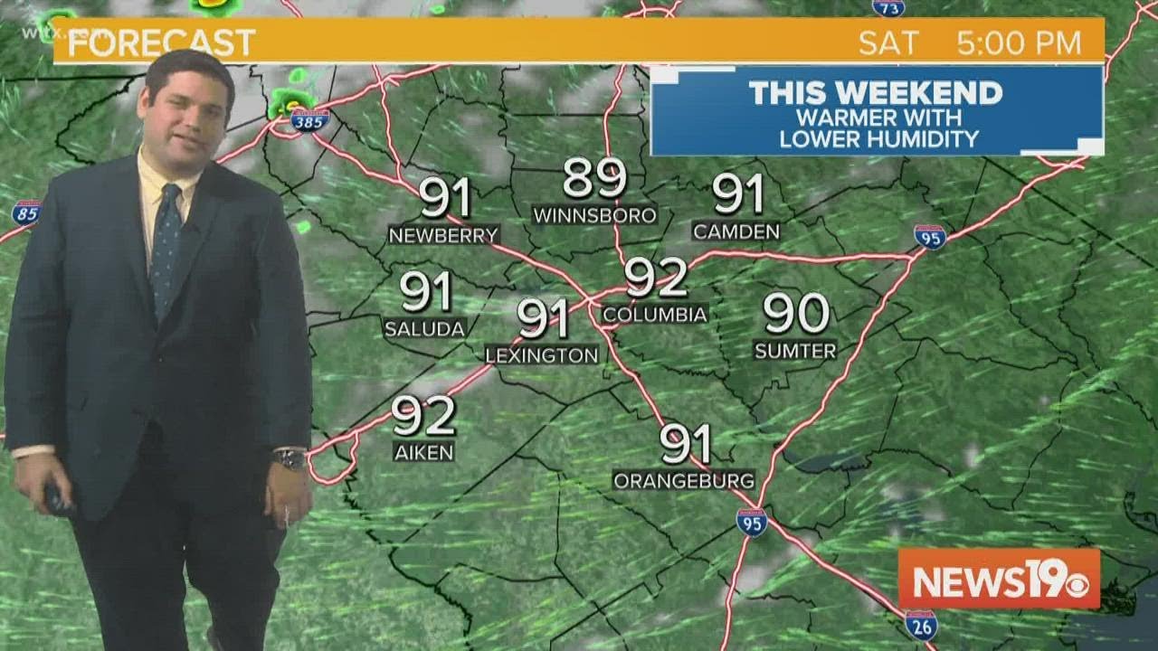 Nice weekend weather expected - YouTube