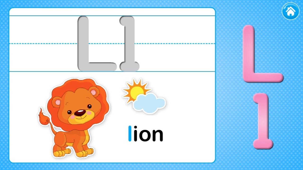 Letter L | 22Learn Alphabe Puzzles | ABC's for Toddlers and Kids ...