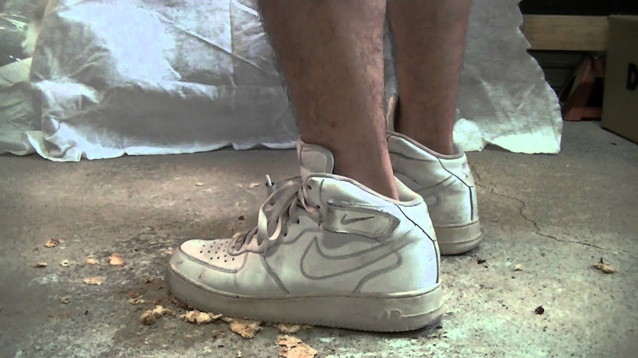 Nike AF1 stomp - YouTube