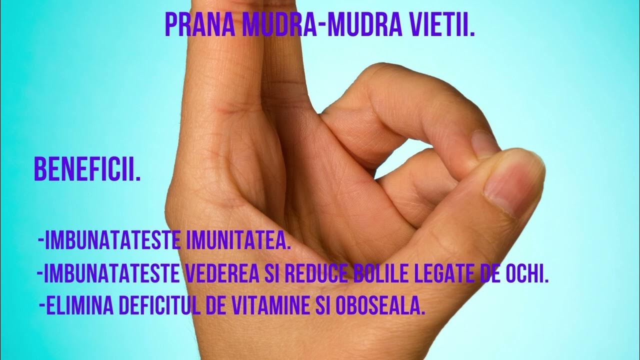 BENEFICII SI SANATATE CU TERAPIA PRIN YOGA MUDRE - YouTube