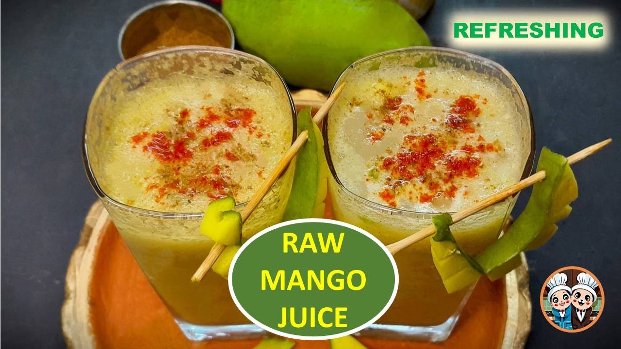 Raw Mango Juice | How to Make Raw Mango Juice | Aam Panna Recipe - YouTube