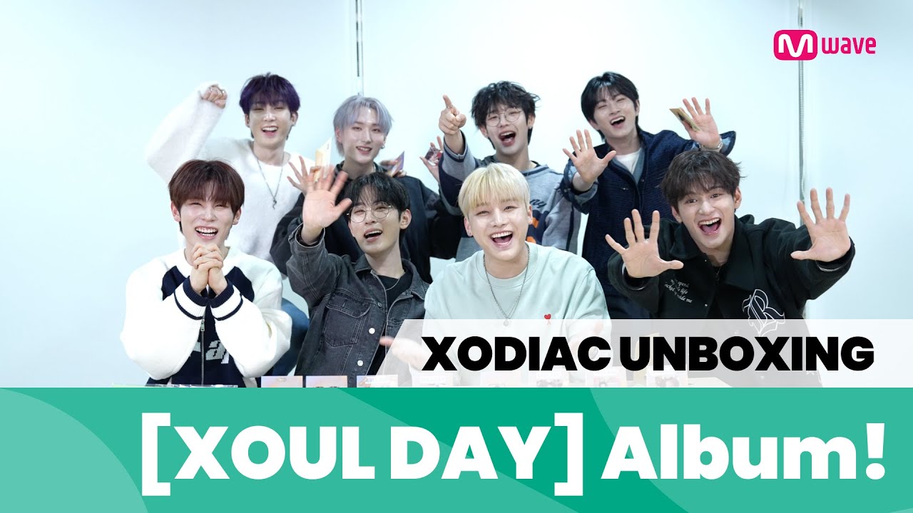 [Mwave shop] Unboxing XODIAC [XOUL DAY] Album💿 Let’s open the album ...