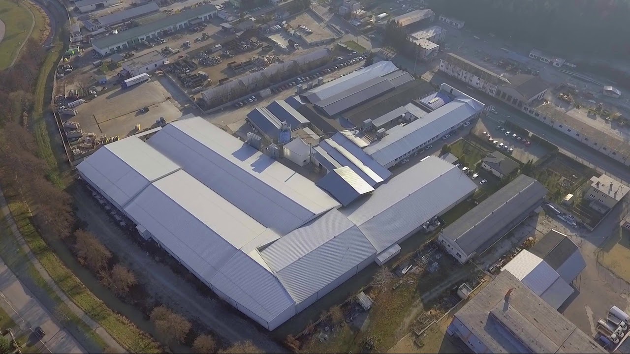 europlac factory from the AIR - YouTube