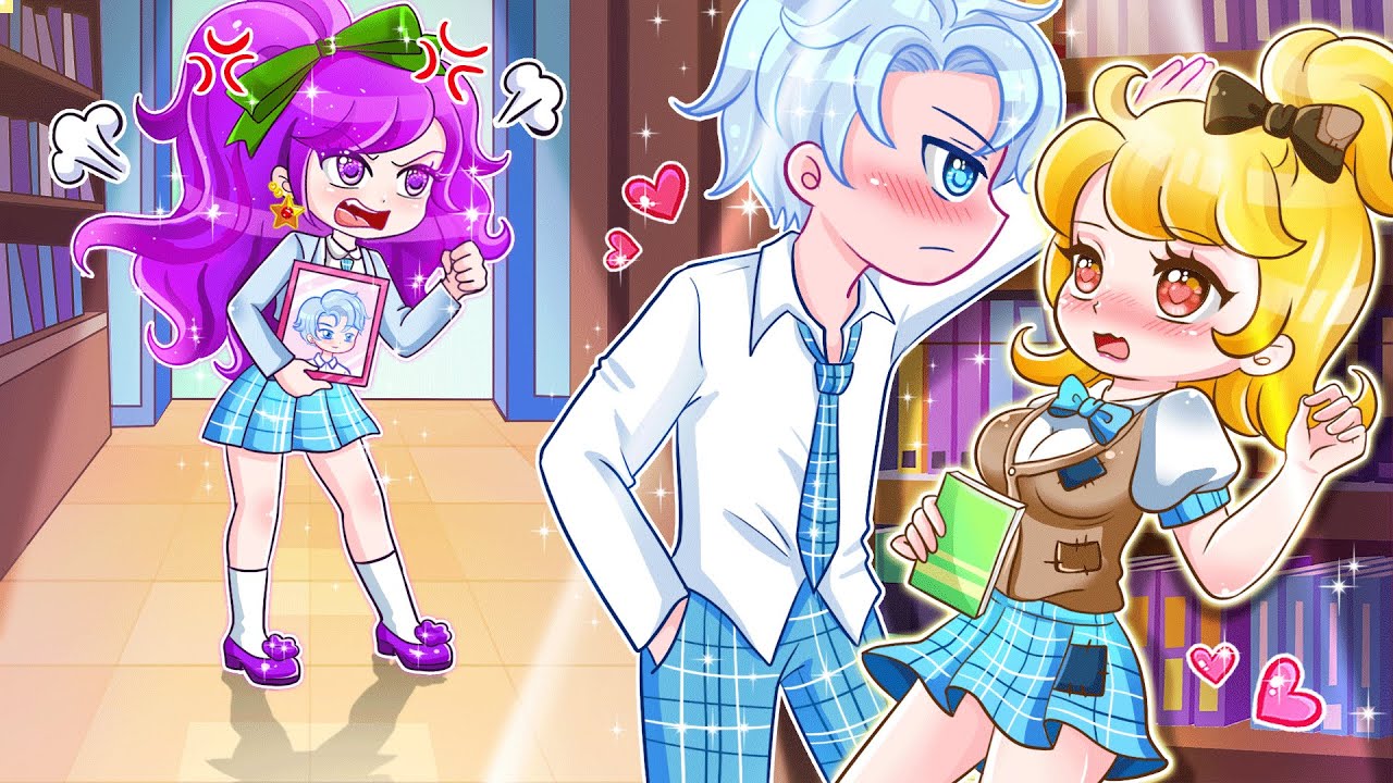 Love You at First Sight - Love Story in School | Gacha Club x Gacha ...