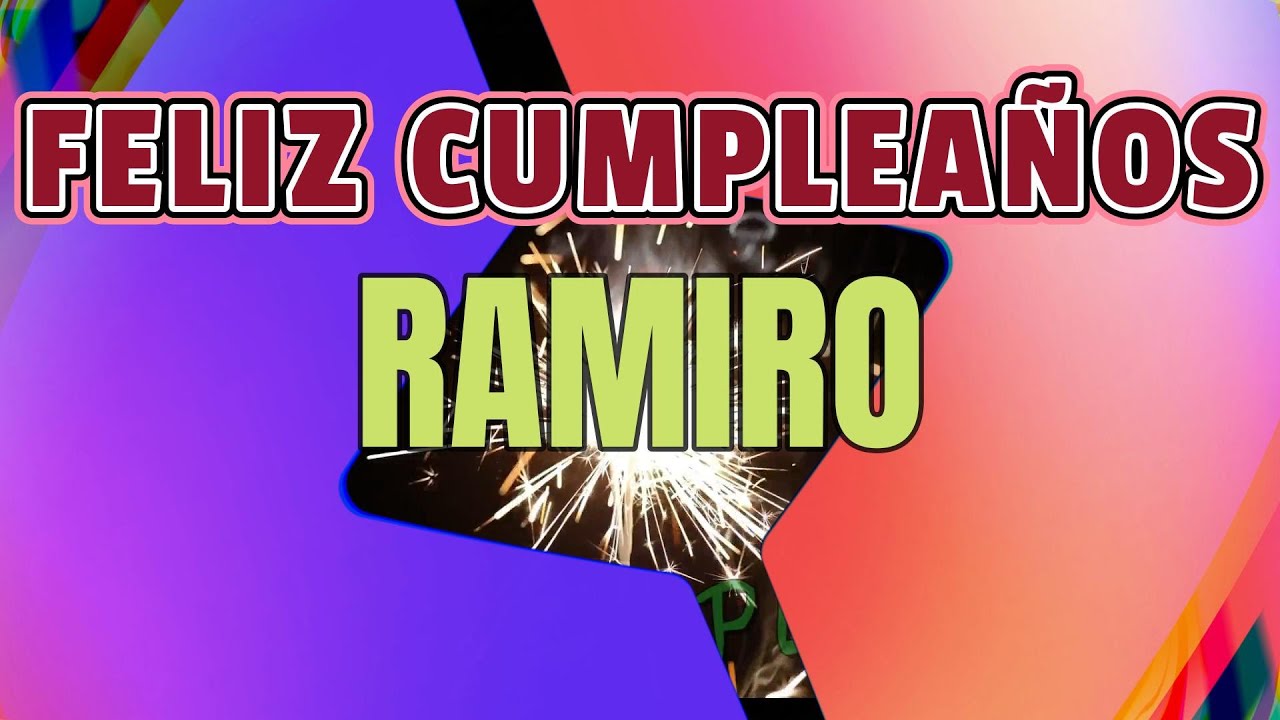 Feliz Cumpleaños Ramiro (Versión Rock) - YouTube