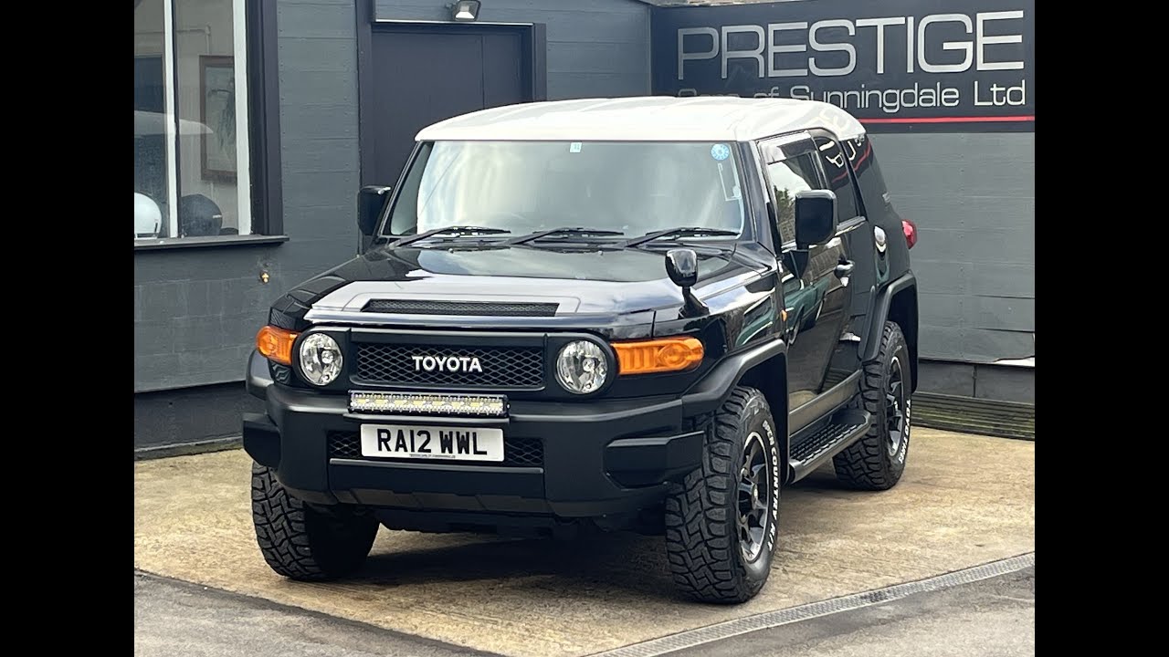 Toyota FJ Cruiser Right Hand Drive - YouTube