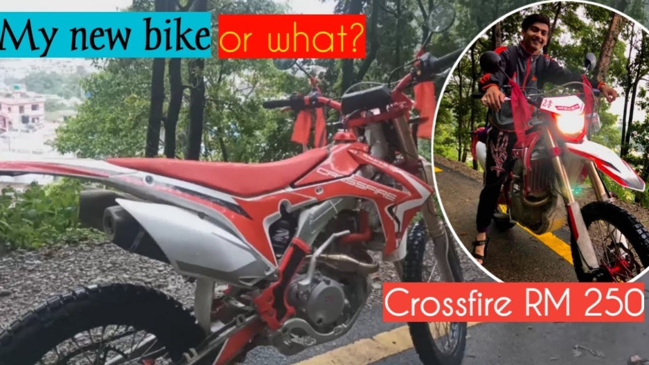 New bike or what???? / CROSSFIRE RM 250/ NEW RIDE - YouTube