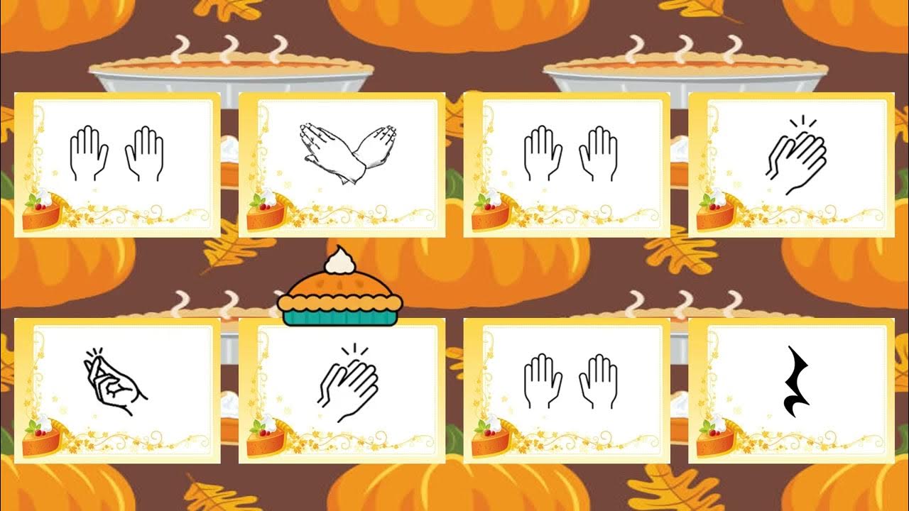 SEVENS The Pumpkin Pie Song Rhythm Hand Clapping Game - YouTube