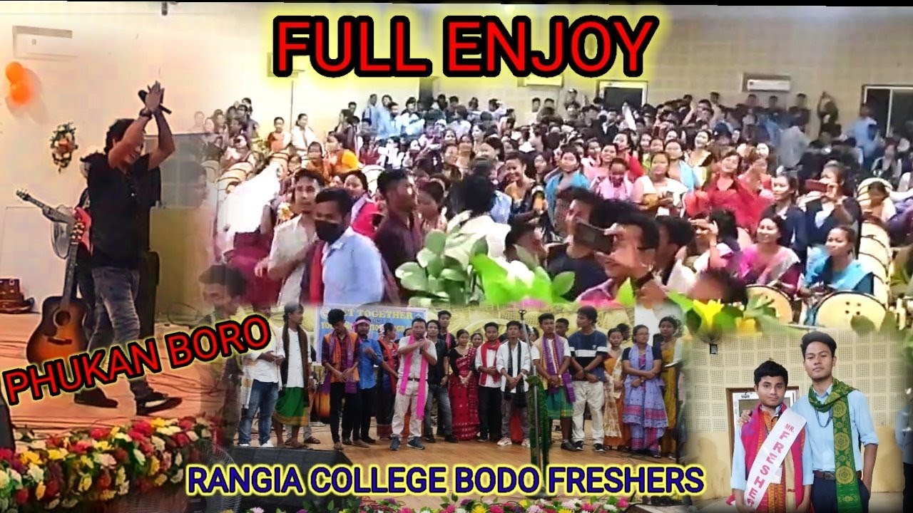 Rangia College Freshers Celebration by ABSU unit // @PhukanBoro Live ...
