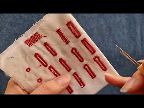 Види петель. Як зробити петлі на швейній машині. Петлі для пальто - YouTube