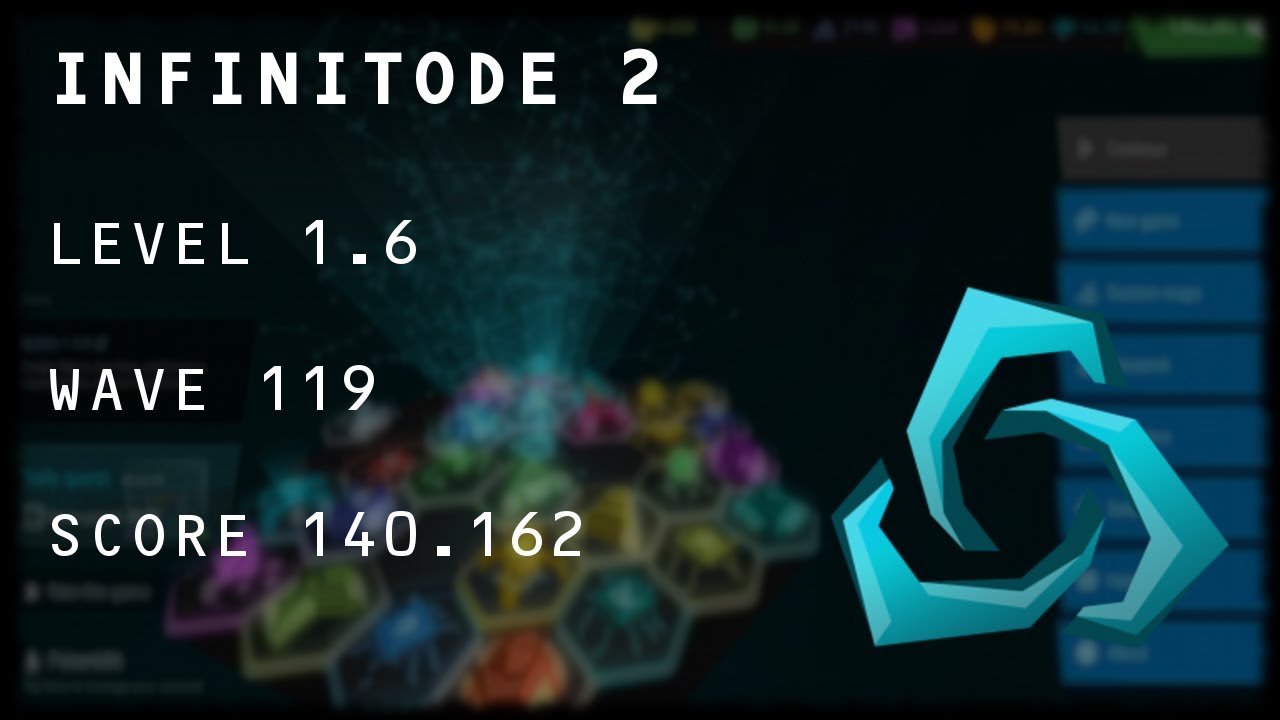 Infinitode 2 - Level 1.6 Wave 119 [140.162 Score] - YouTube