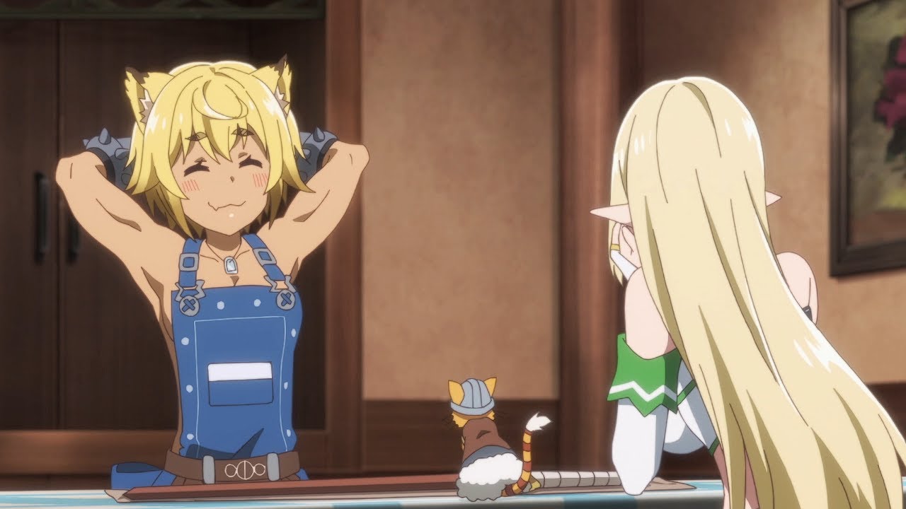 Female Muscle clip 798 - Beheneko The Elf-Girls Cat is Secretly an S ...