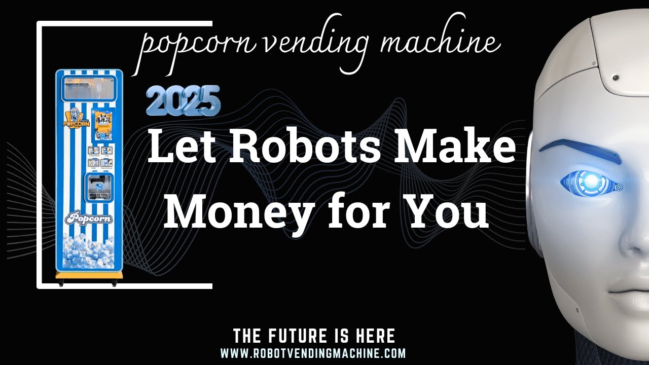 Why Everyone Loves This Popcorn Robot – Watch It Work make money with ...