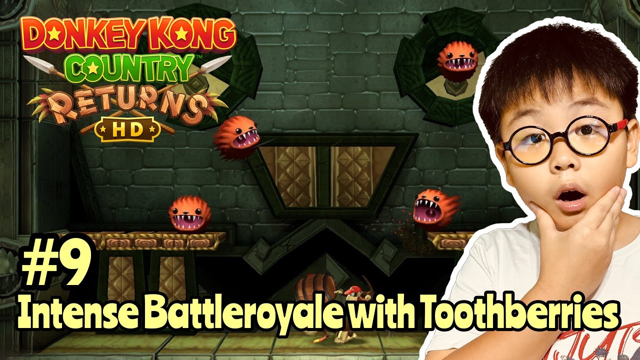 INTENSE Battleroyale with Toothberries! | Donkey Kong Country Returns ...