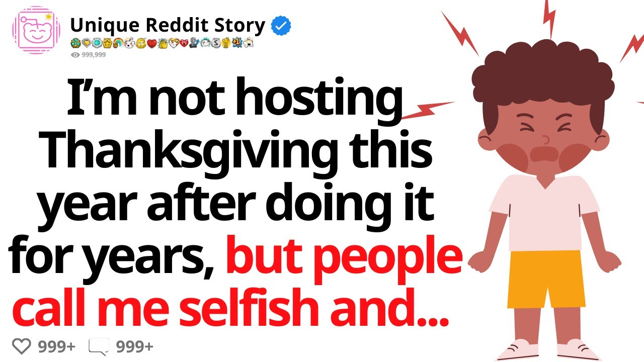 I’m not hosting Thanksgiving this year after doing it for years, but ...