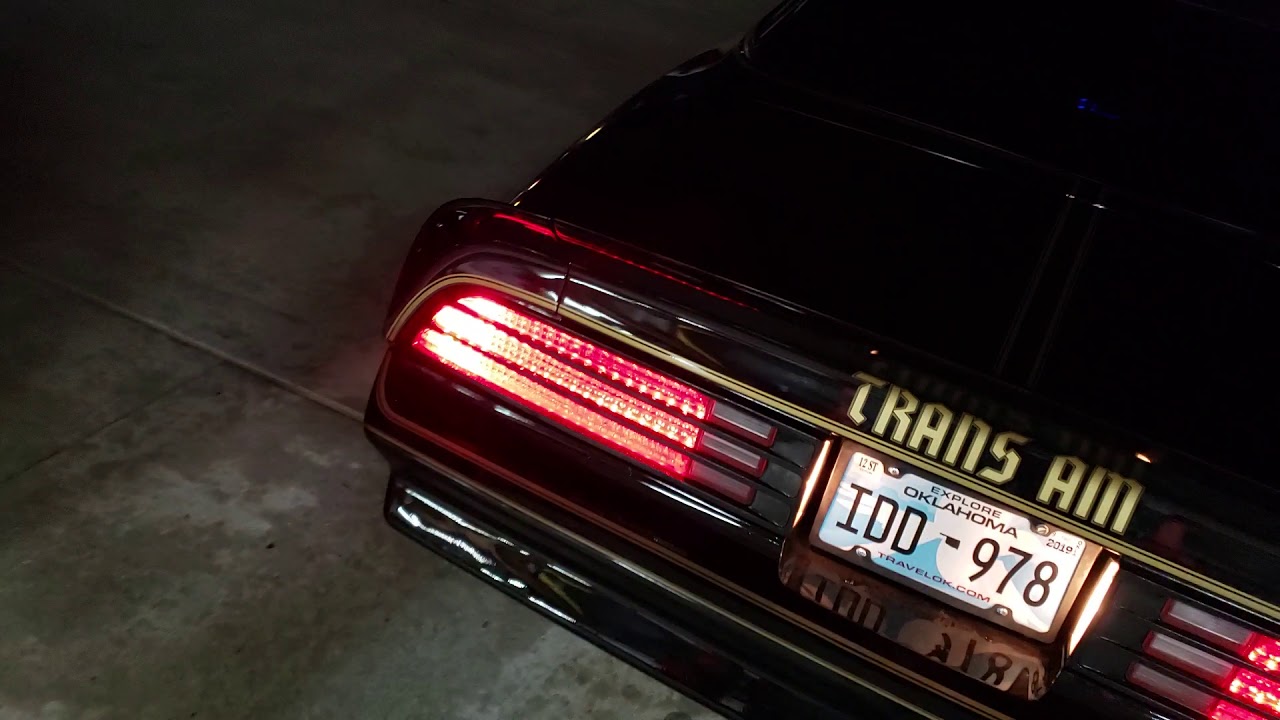 78 Trans Am LED Sequential Tail Lights! - YouTube