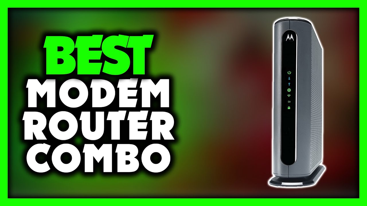 Top 5 Best Modem Router Combo of (2022) - YouTube
