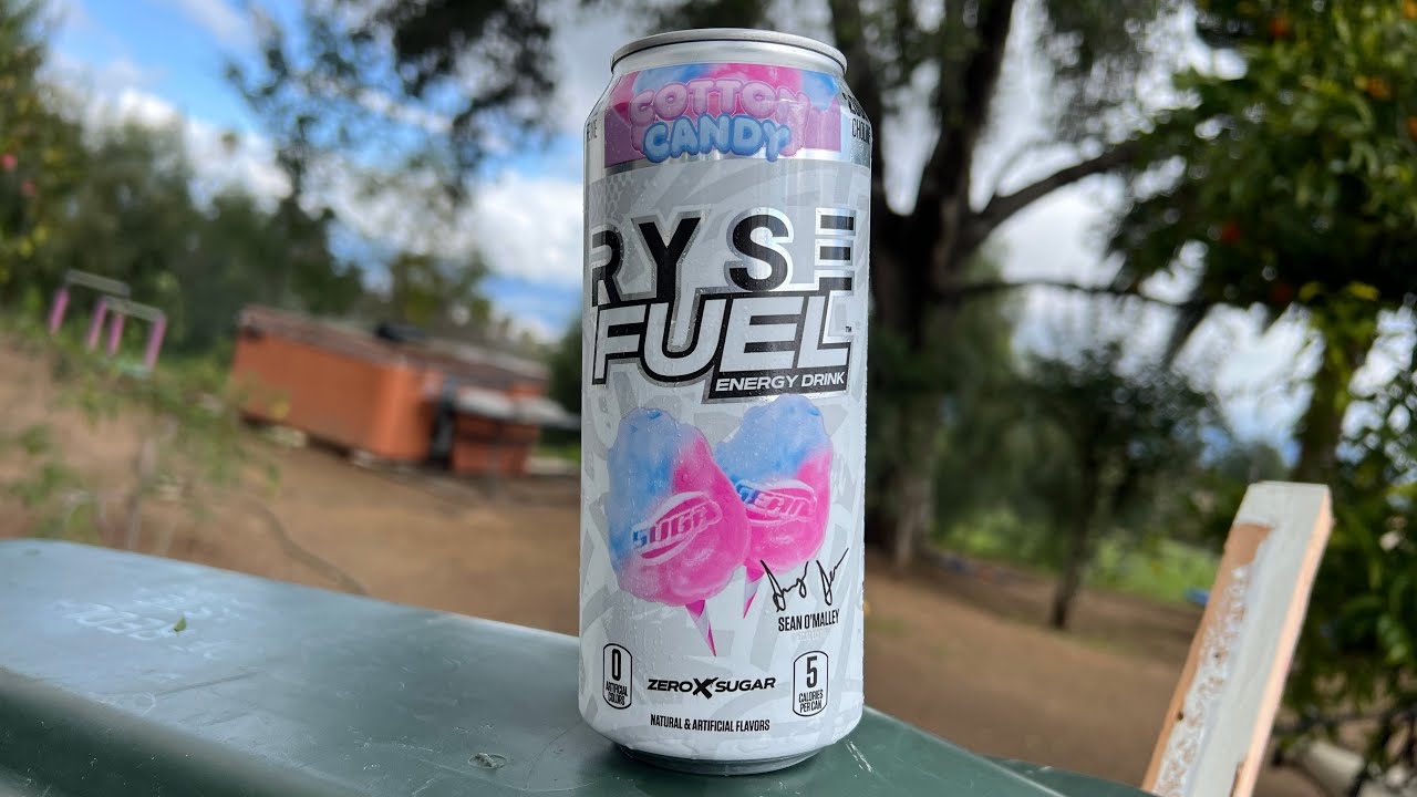 Ryse Fuel Cotton Candy Brand New Flavor Review - YouTube