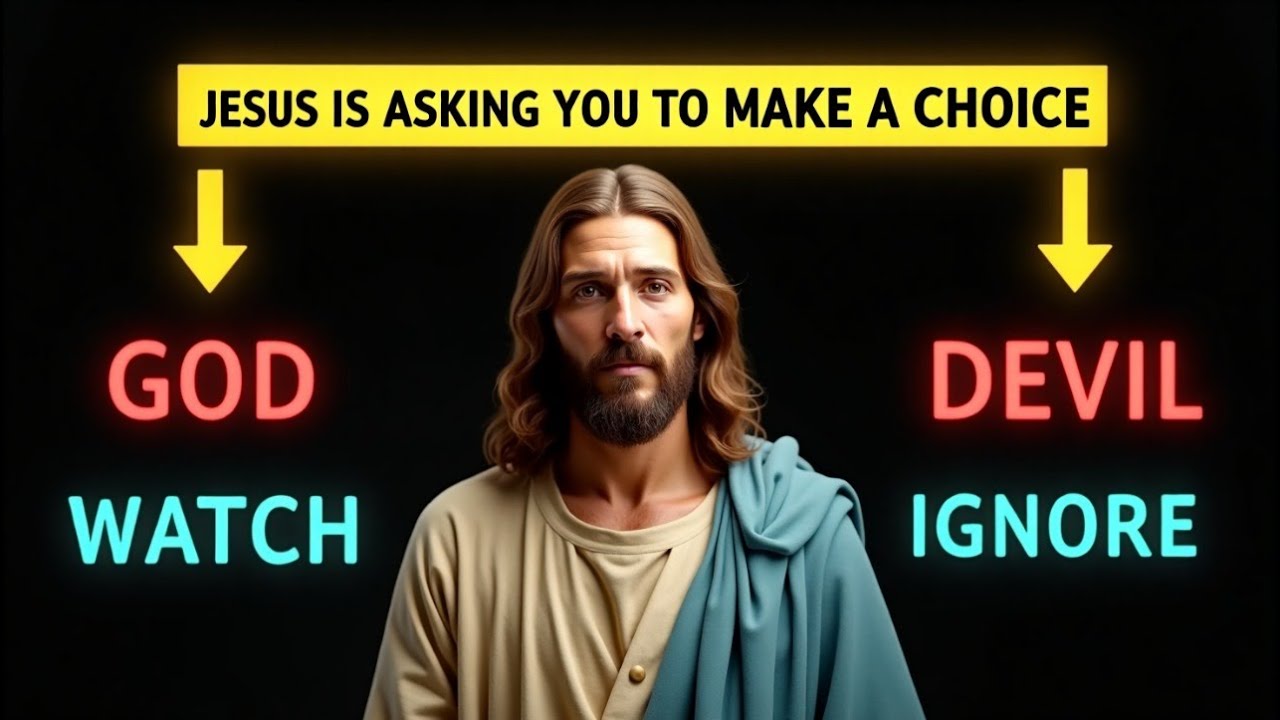 GOD IS WATCHING WHAT WILL YOU CHOOSE? | GOD BLESSINGS NOW | GOD PRAYING ...