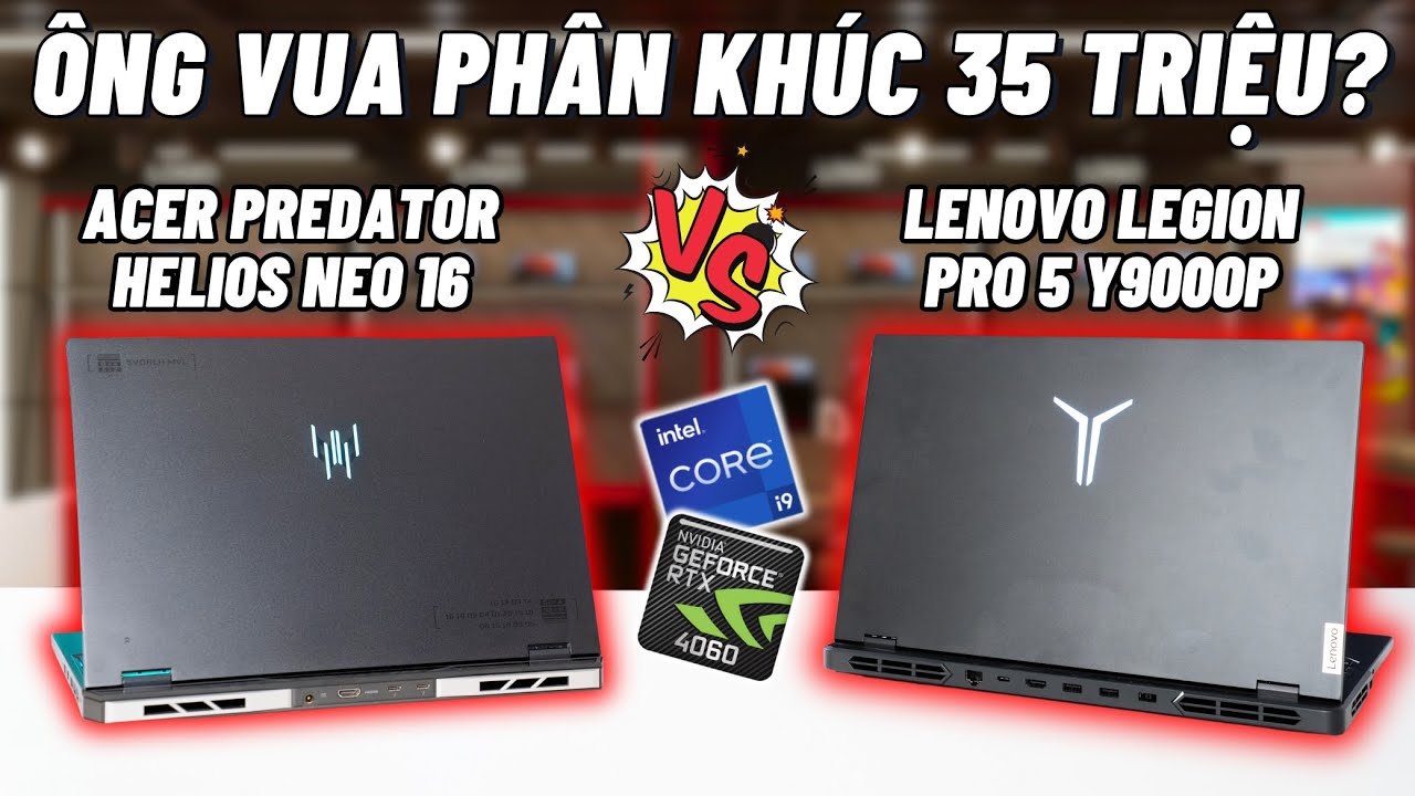 Liệu Legion đã bị soán ngôi trong năm 2024 ? | So sánh Predator Helios ...