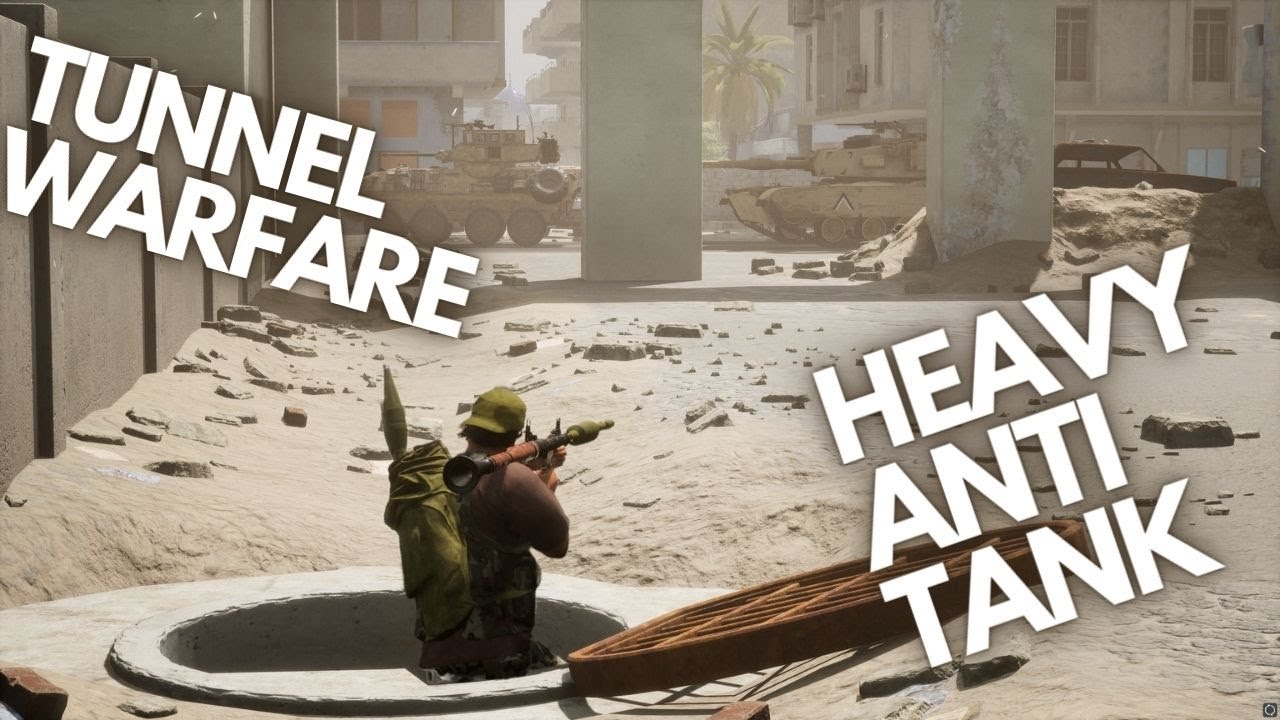 Squad | Tunnel Warfare Heavy Anti Tank - YouTube