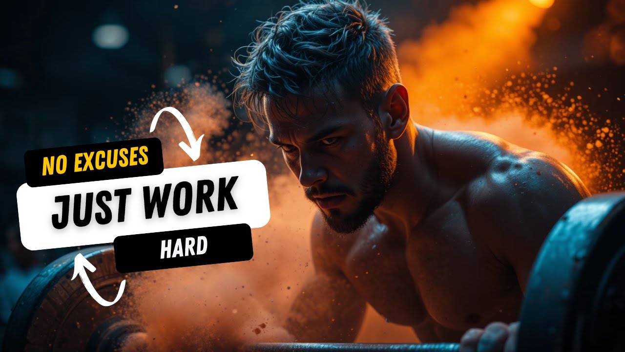 No Excuse, Just Work Powerful Motivational Speech 2025 - YouTube