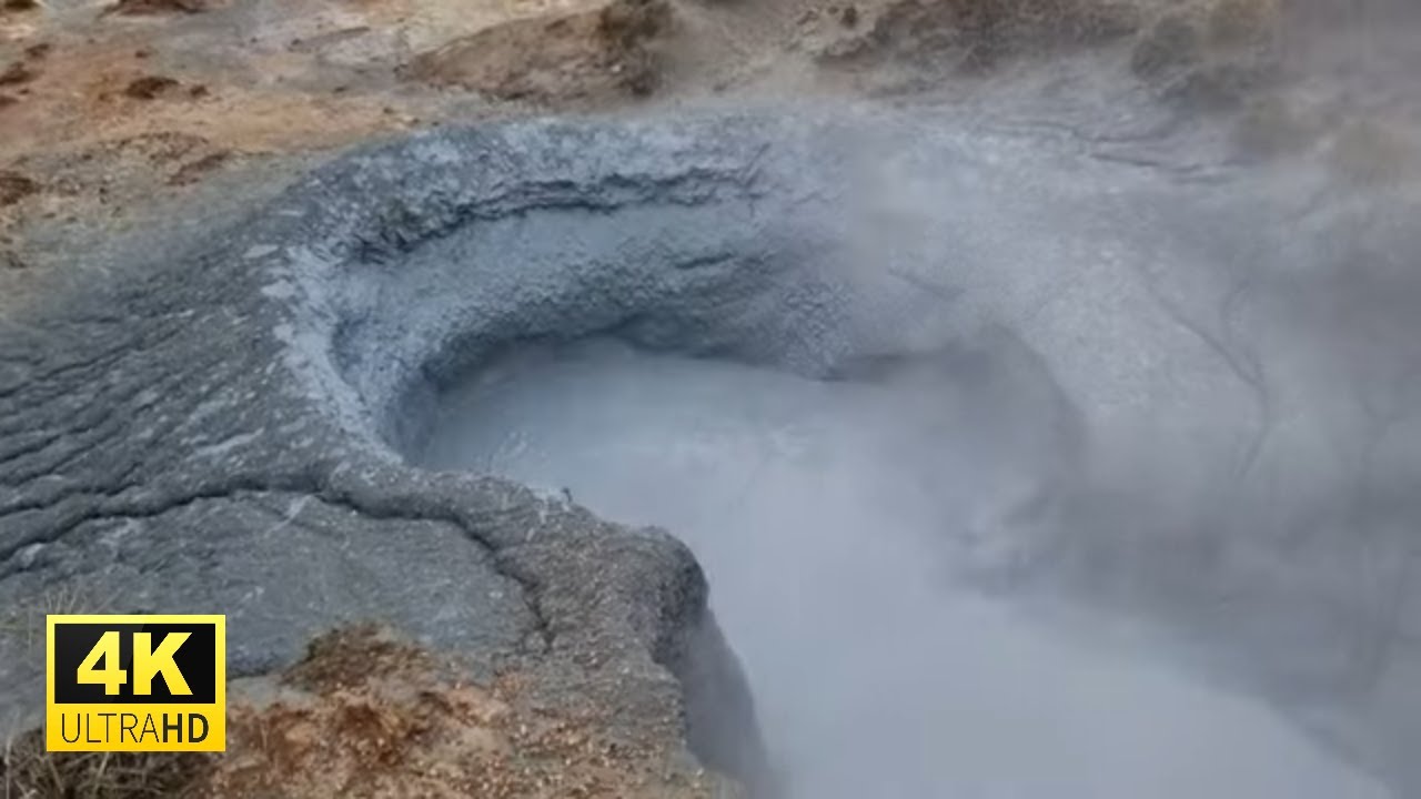 Magma is close to surface here. Hveradalir Geothermal Area (Hengill ...