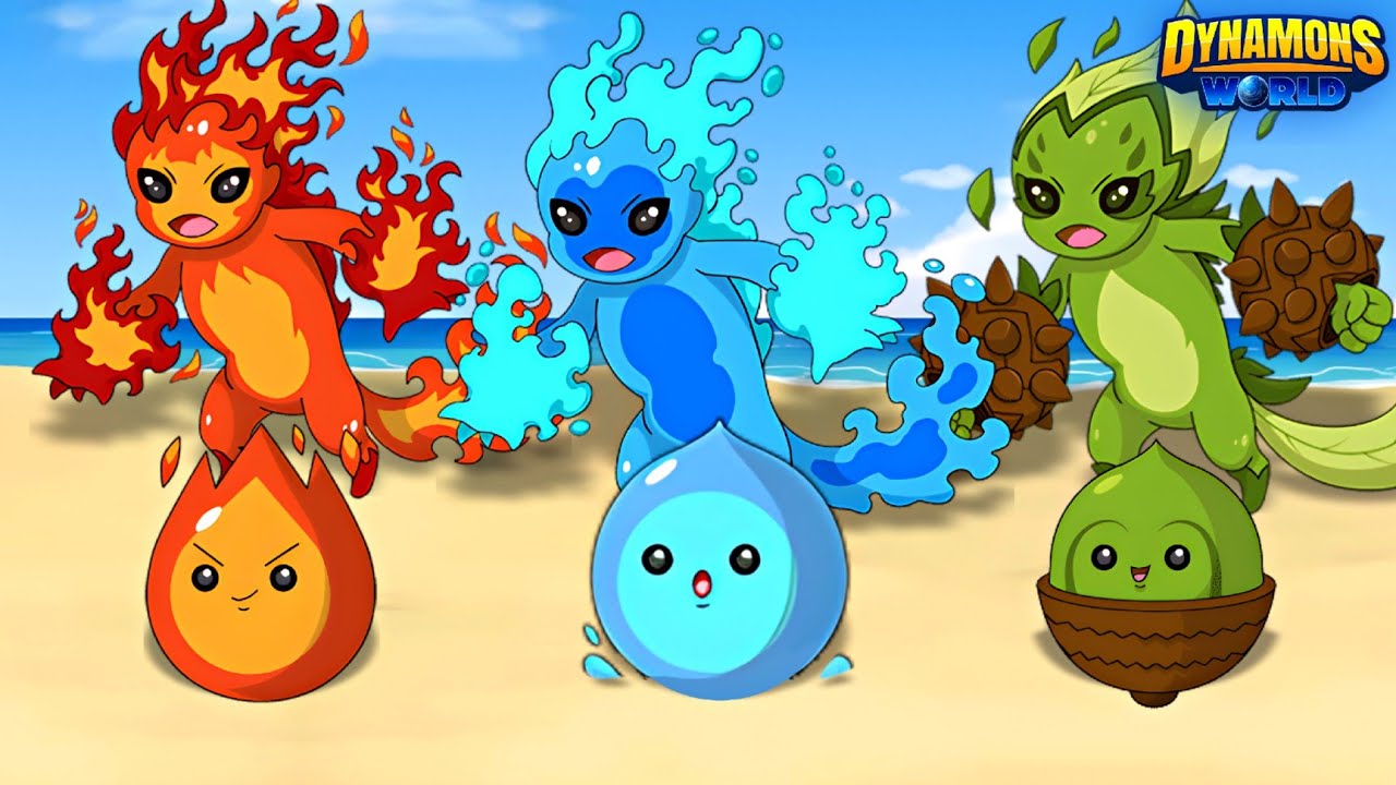 Dynamons World | TRIO Completed #dynamonsworld #dynamonsking #dynamons ...