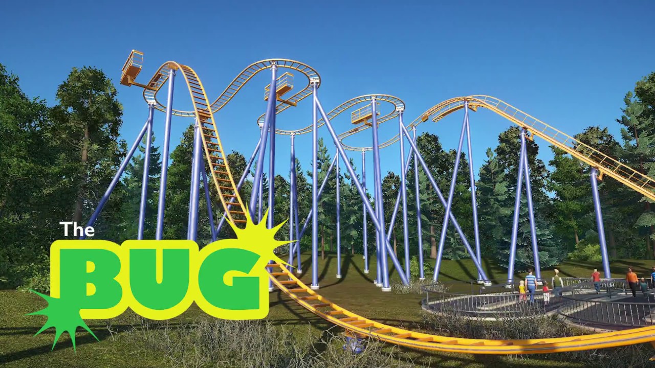 THE BUG Spinning Roller Coaster | Planet Coaster - YouTube