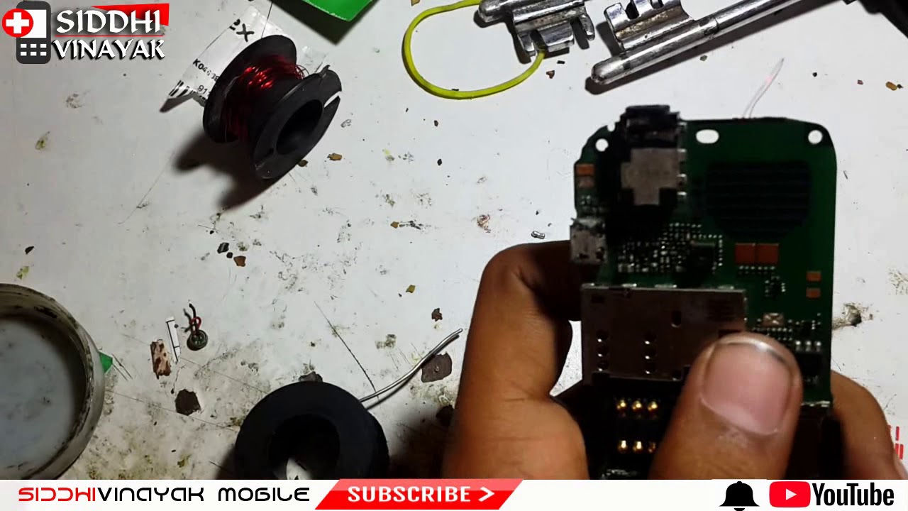 Nokia C2 White display solution - YouTube