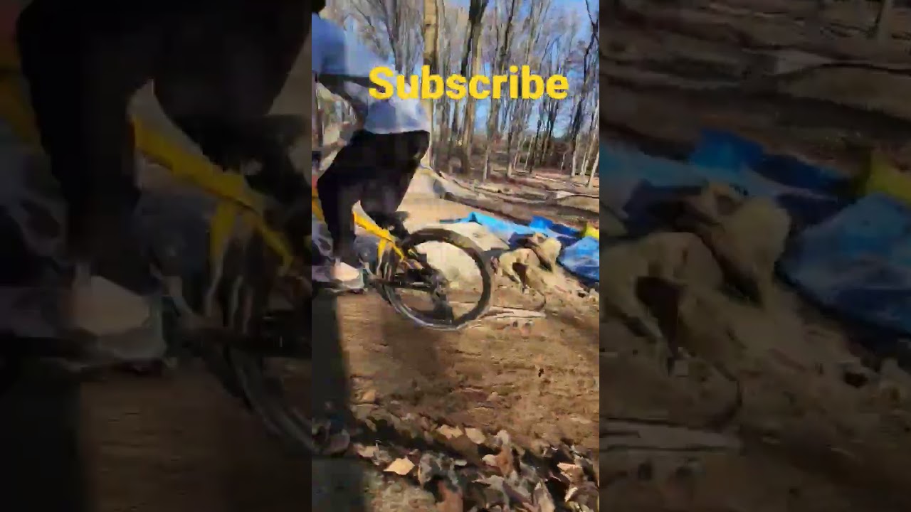 12 year old dirt jump gets huge air#mtb#dj#gap jump - YouTube