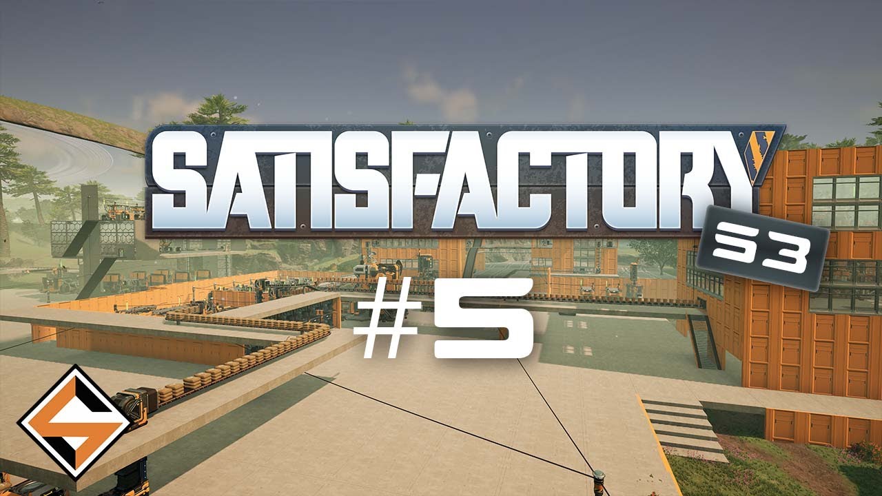 Let's Satisfactory [FR] S3#5 Mk3, blueprints, béton armé,... On a de ...