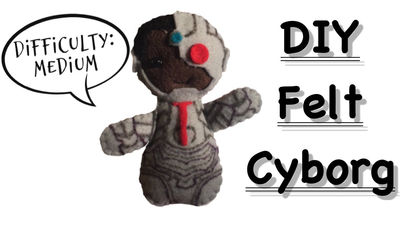 DIY Felt Cyborg Doll - YouTube