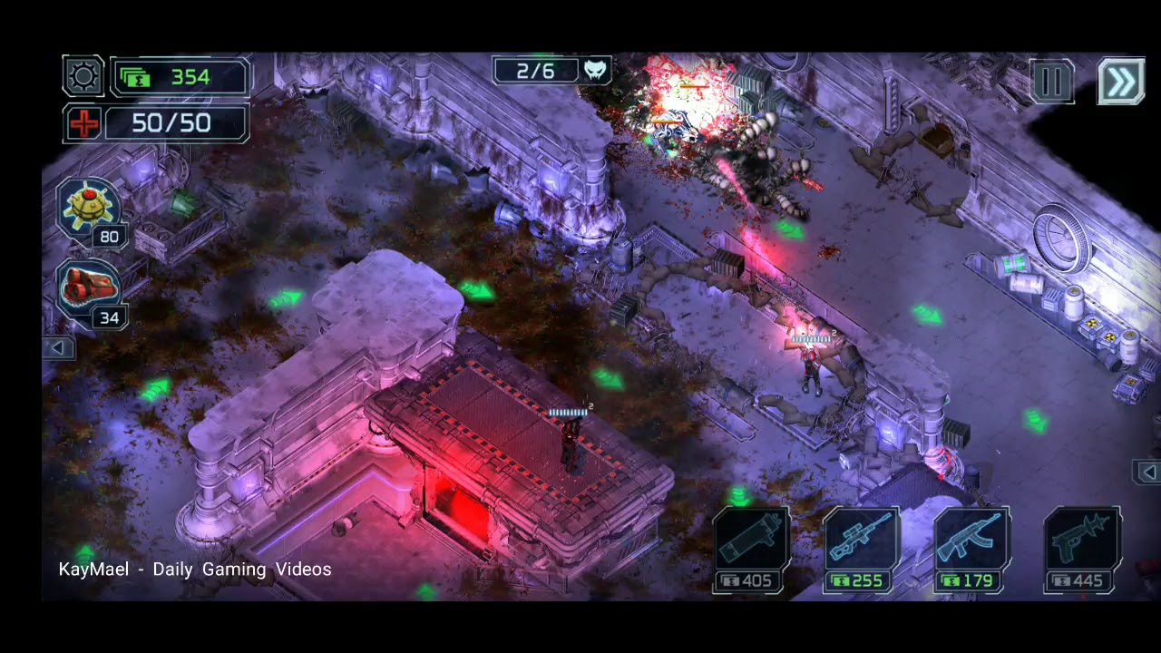 Alien Shooter TD Walkthrough Gameplay MISSION 39 HARD - YouTube