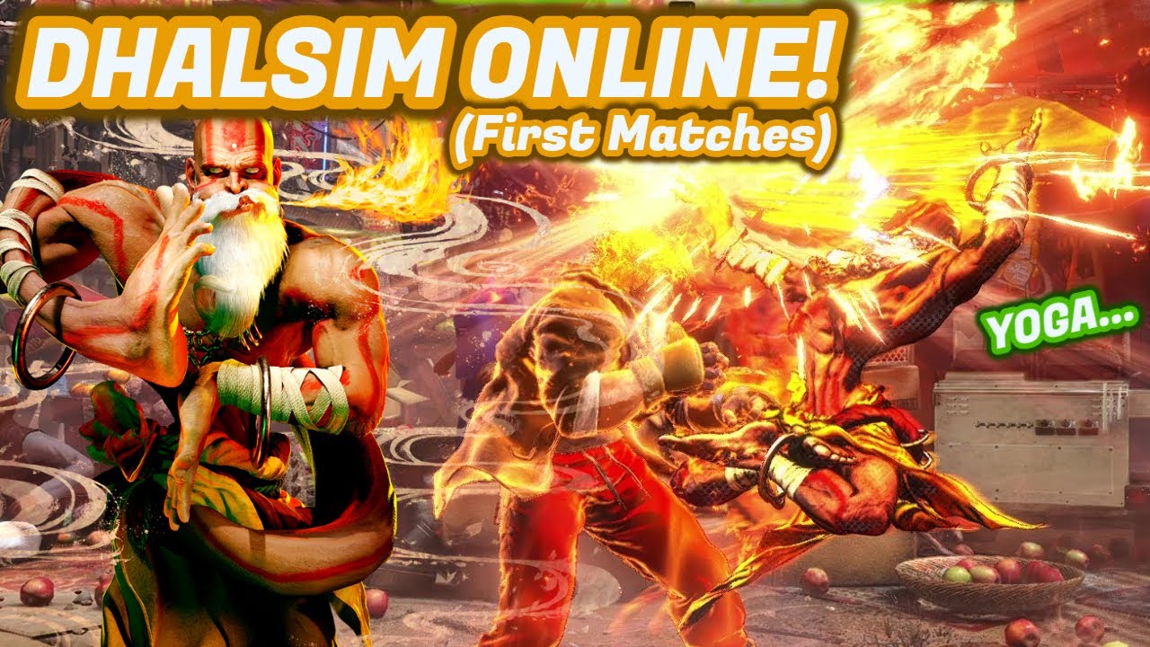 yoga yoga yoga yoga yoga yoga yoga ah! - Street Fighter 6 Dhalsim ...