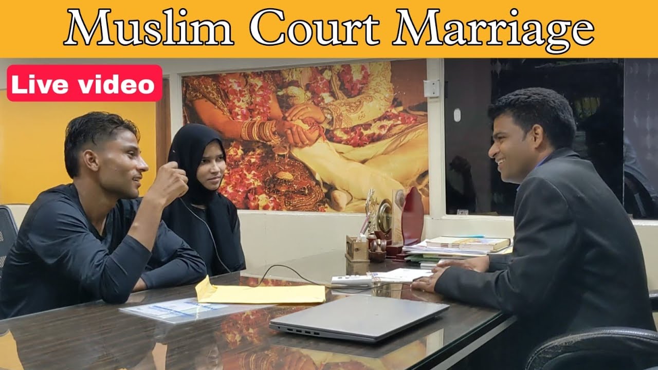 Muslim court marriage. Live video. - YouTube