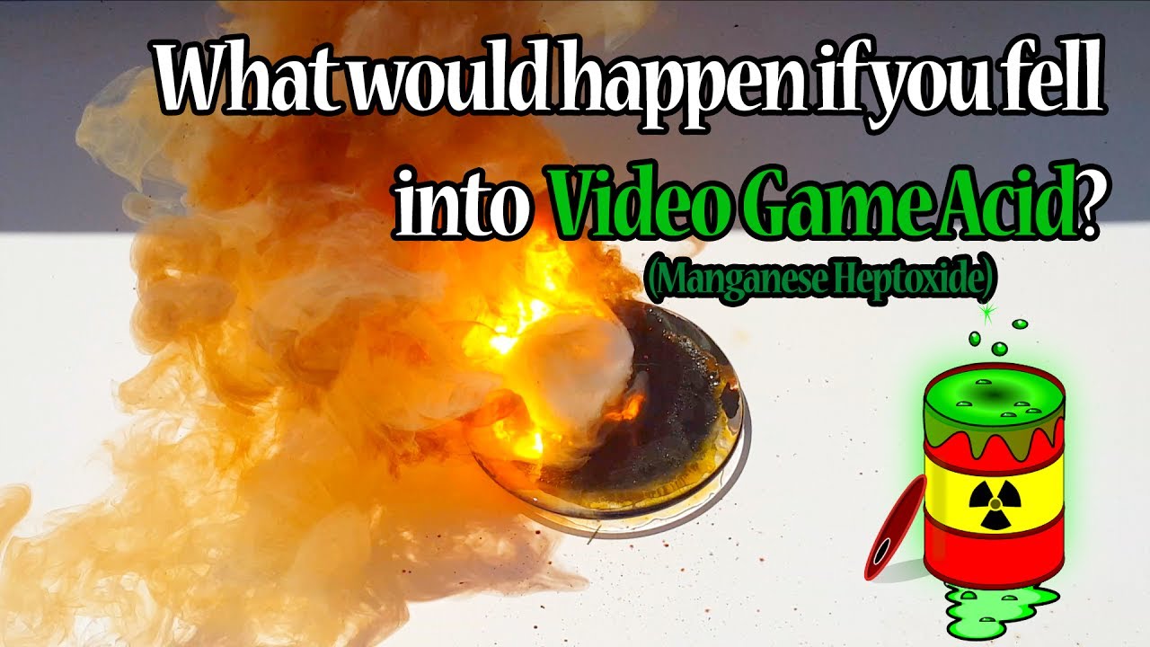 Would Video Game Acid Dissolve You in Real Life? (Part II - Manganese ...