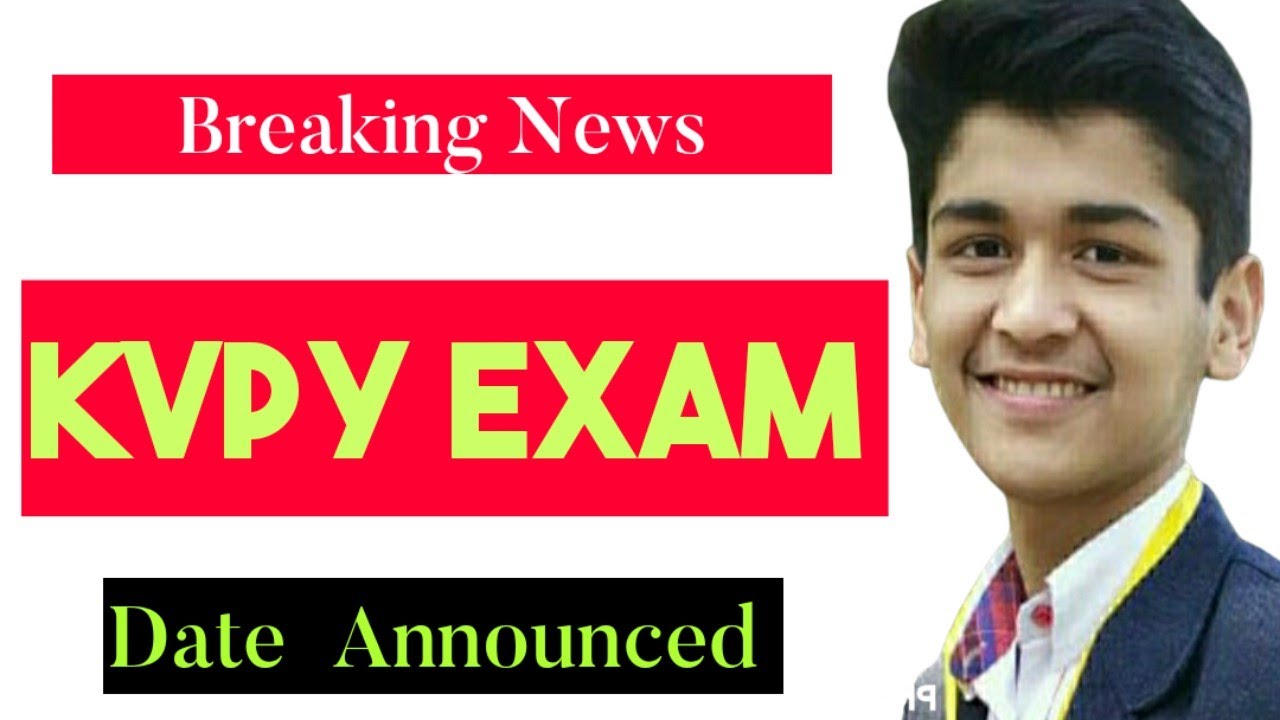 Kvpy exam new date announced | KVPY UPDATE - YouTube