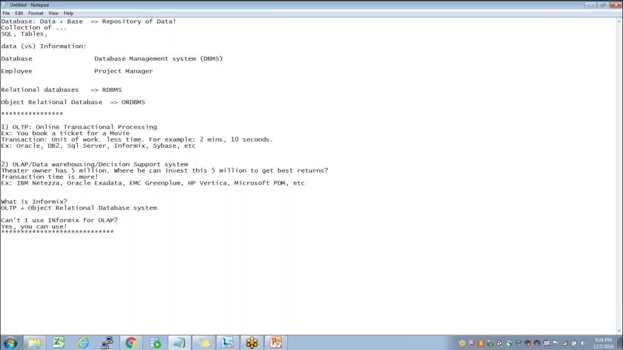 0 IBM Informix 12.1 Demo - YouTube