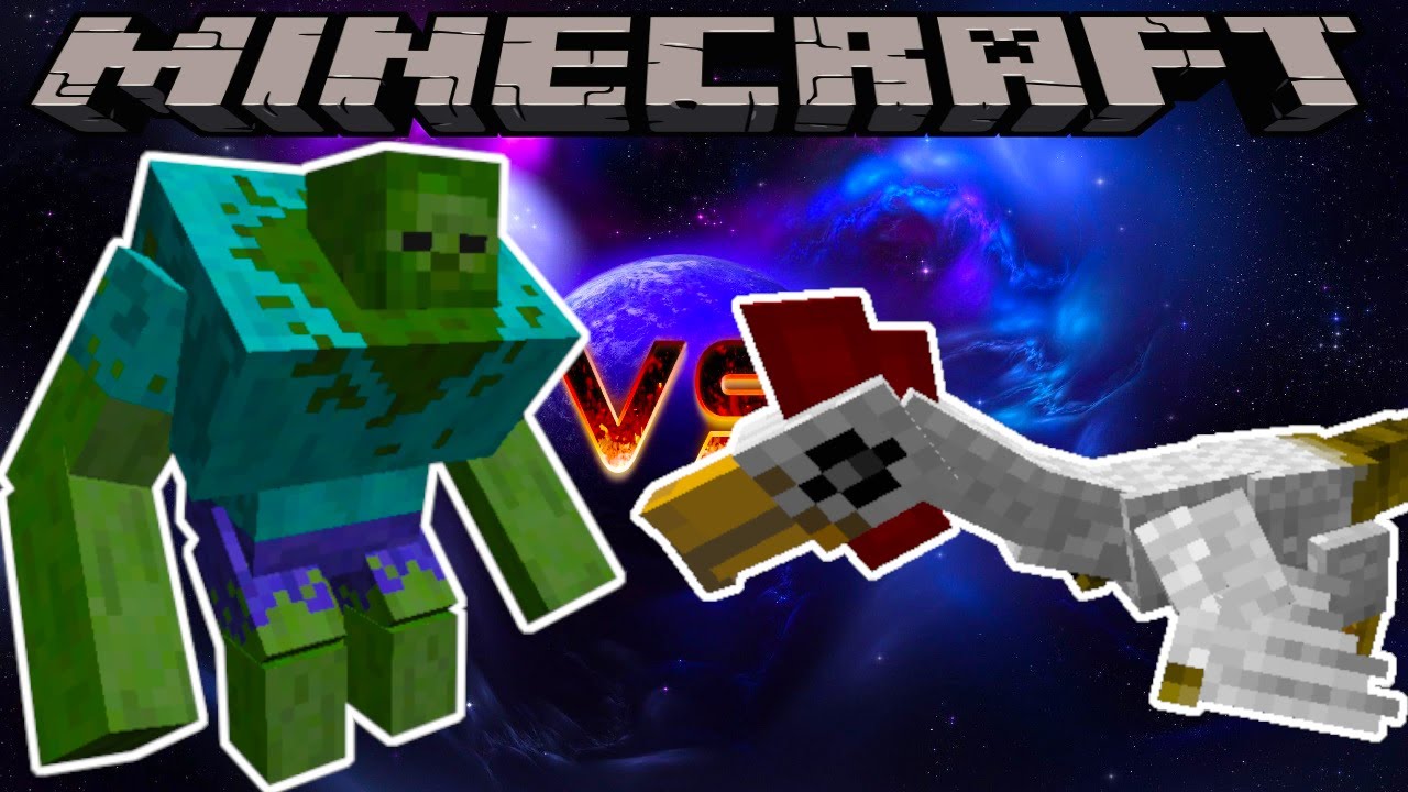 MUTANT ZOMBIE VS COCKATRICE - MINECRAFT 1.16.5 (MOB BATTLE) - YouTube