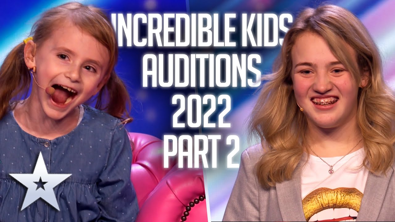 INCREDIBLE kids auditions 2022: Part 2 | Britain's Got Talent - YouTube